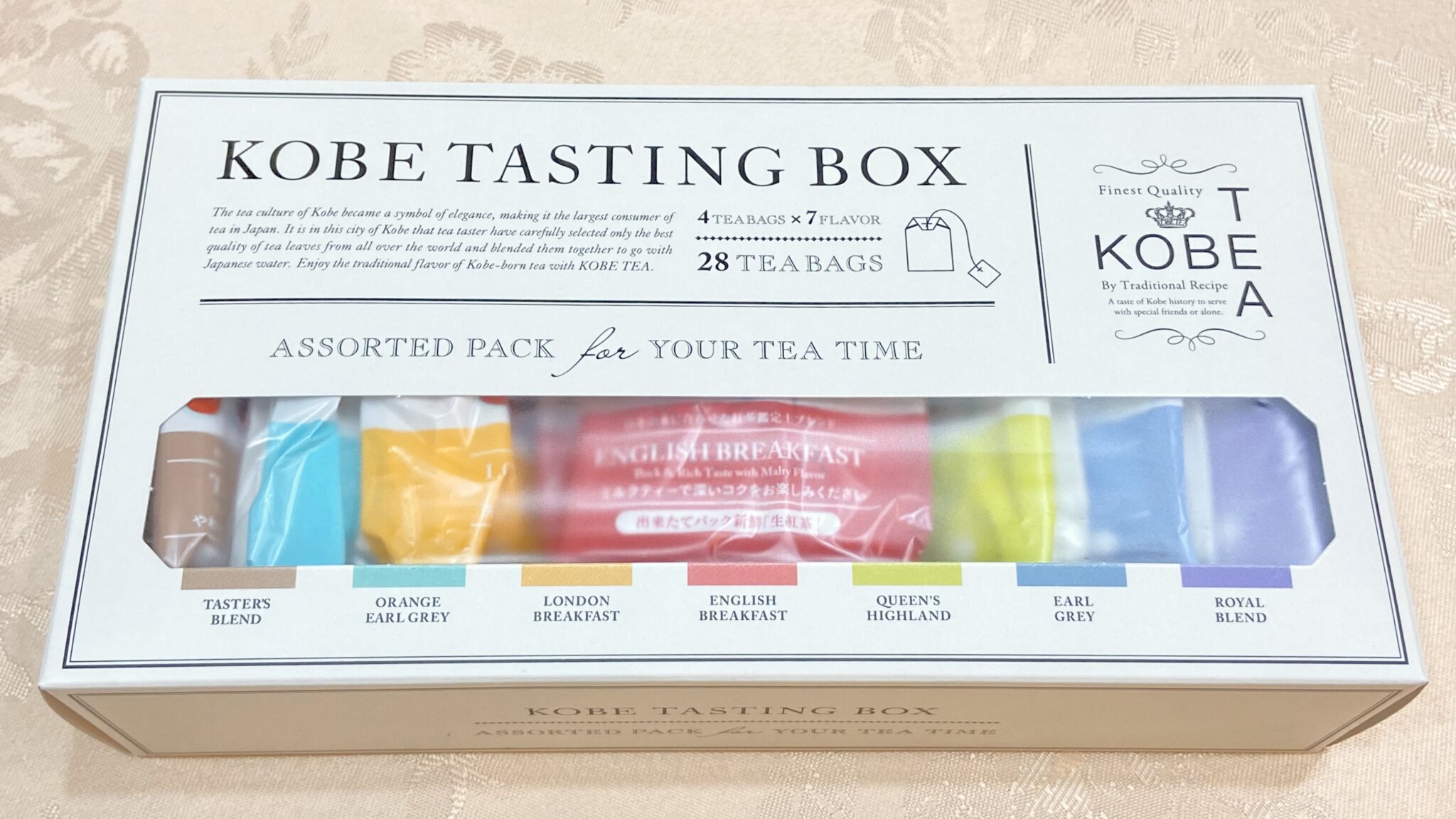 【神戸紅茶】人気No.1商品「KOBE TASTING BOX」7種レビュー | Miiのお茶会 〜紅茶専門ブログ〜